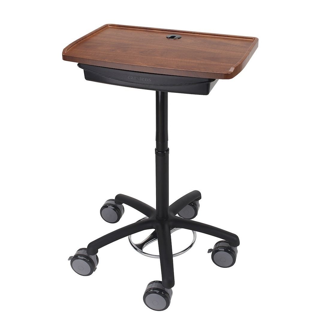 Medical computer workstation - WALKAroo™ - Carstens - laptop / height ...