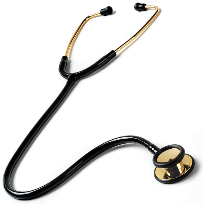 Dual-head stethoscope - 126-G - Prestige Medical - stainless steel