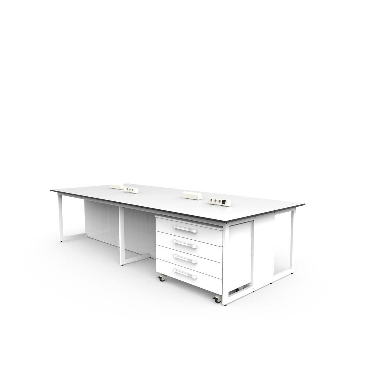 Modular laboratory bench - L4 - Industrial Laborum Iberica - stainless ...