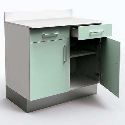 Healthcare facility bench - H2 - Industrial Laborum Iberica - modular