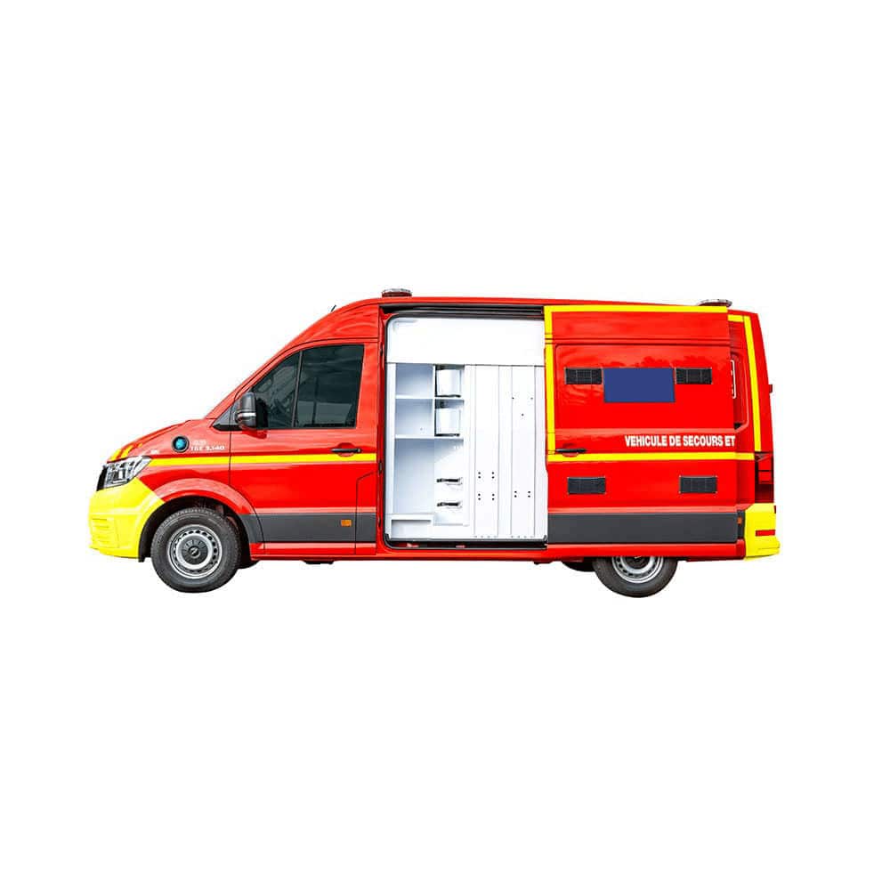 Rescue ambulance - VSAV ORION MAN - Gruau - van / 4x4 / automatic