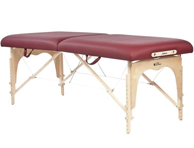 Mechanical massage table - Athena - Custom Craftworks - portable / with ...