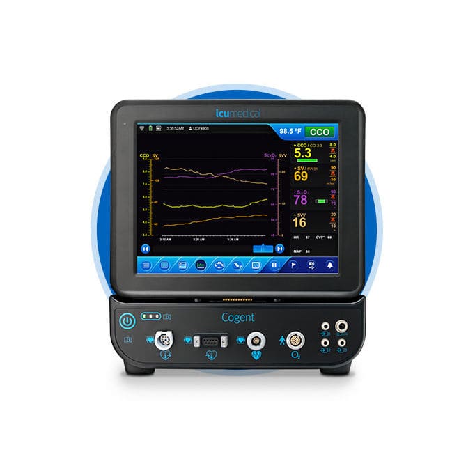 Hemodynamic monitor - Cogent™ - Smiths Medical Surgivet - trolley ...