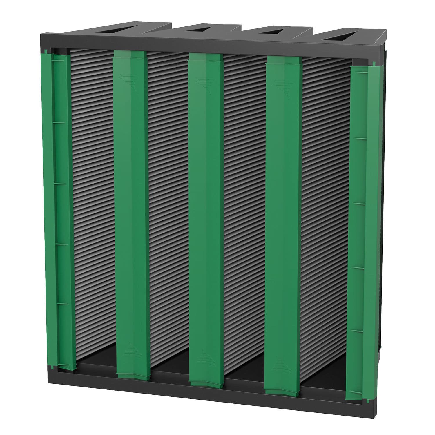 Activated carbon filter - GigaPleat NXPH - Camfil - air / for clean rooms