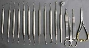 Dental surgery veterinary instrument kit - DTP10620 - Dentalaire