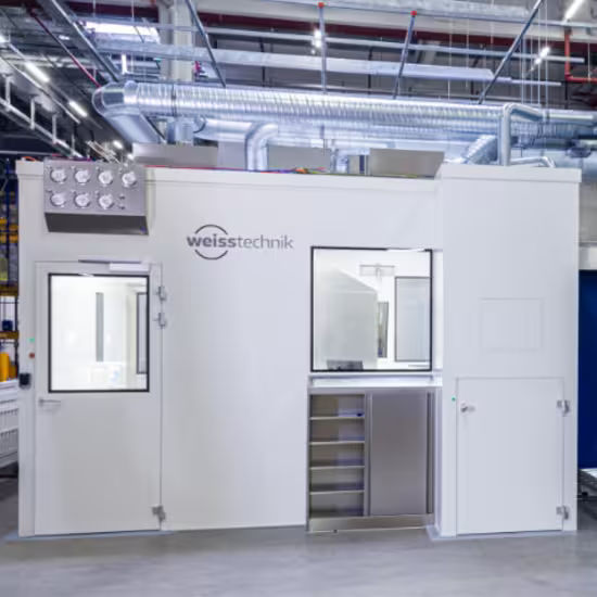 Sampling cabin - Weiss Technik - containment / for clean rooms / for ...