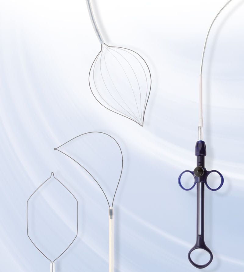 Intestinal polyp extraction endoscopic basket - RotaSnare® - Medi-Globe ...