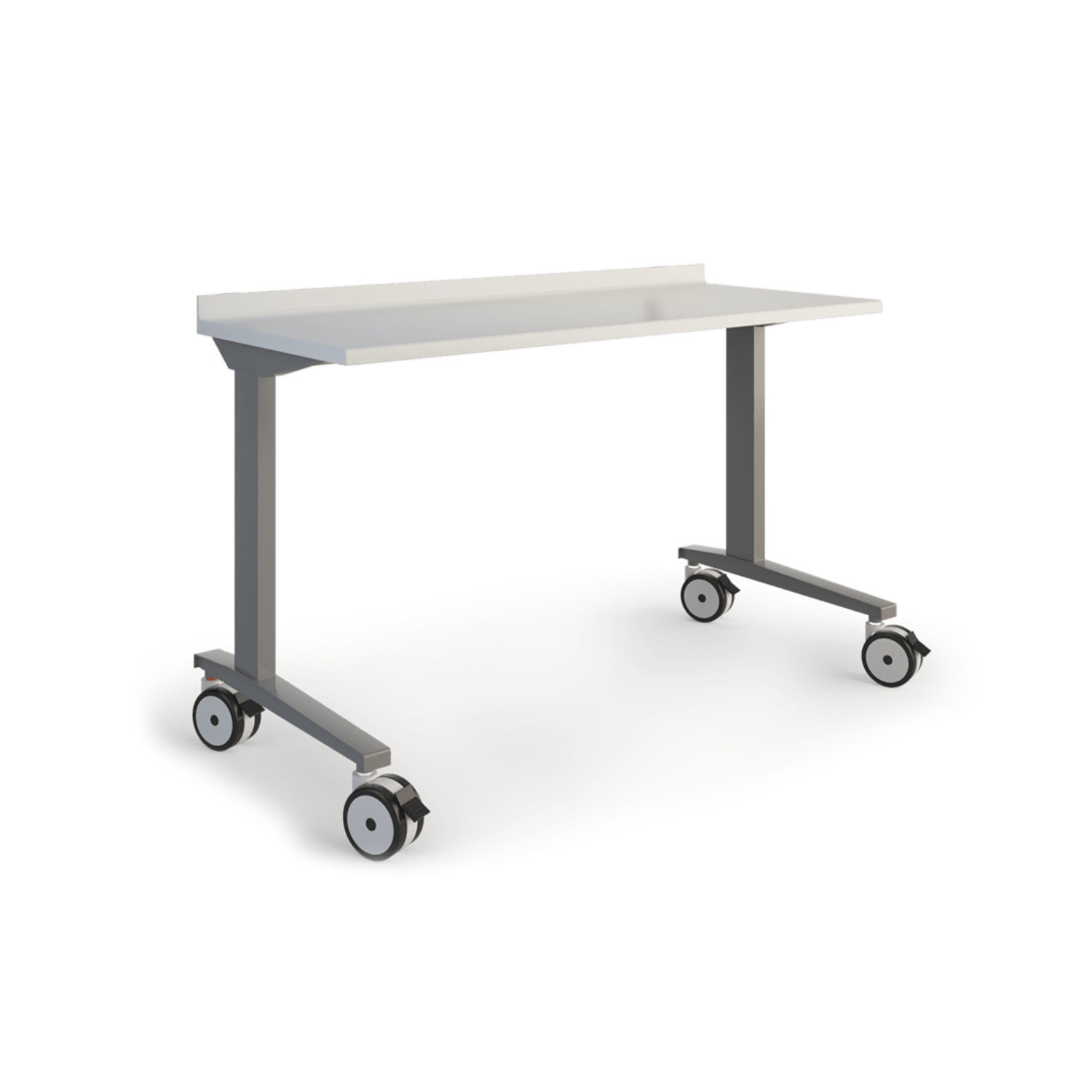 Rectangular table - TPC01 - Mis Medical - on casters