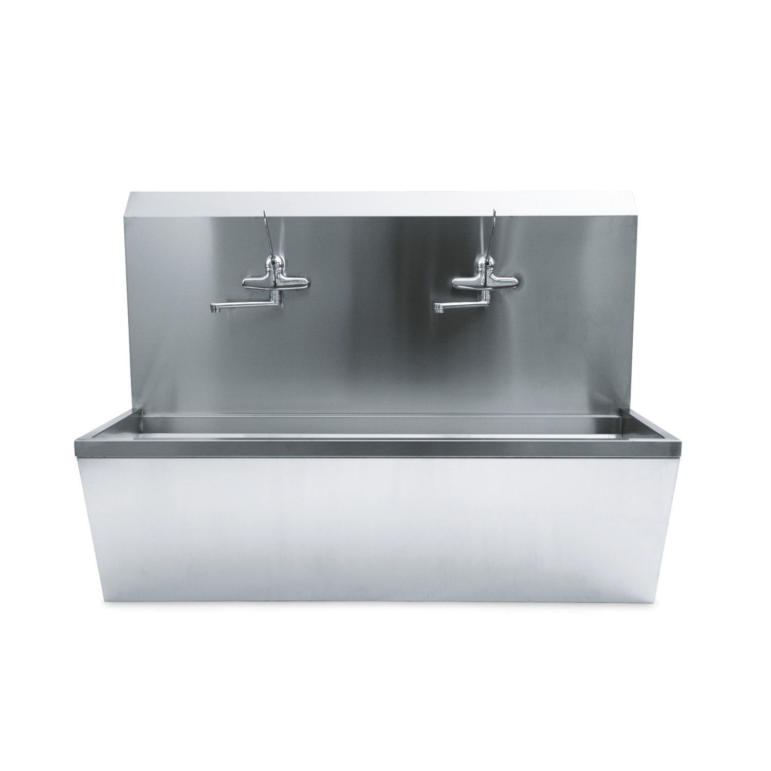 2-station surgical sink - ABO82 - Mis Medical - stainless steel