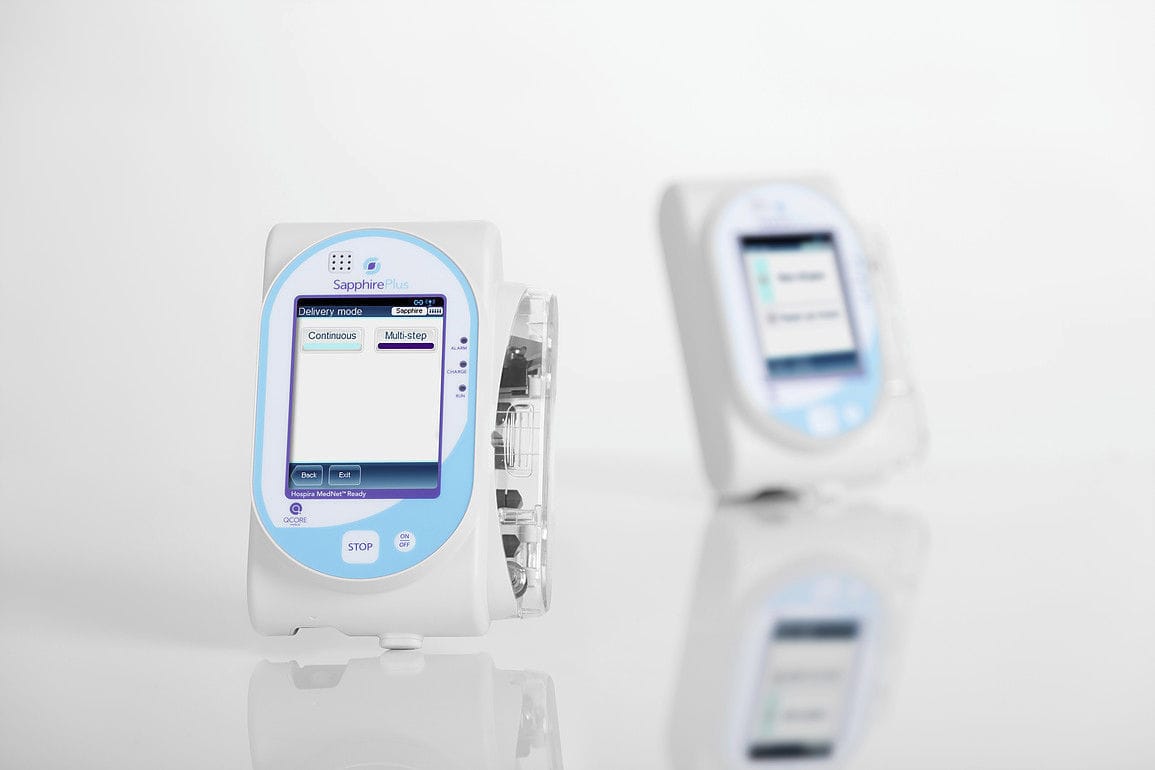 1-channel infusion pump - SapphirePlus - Q-Core - ambulatory / adult