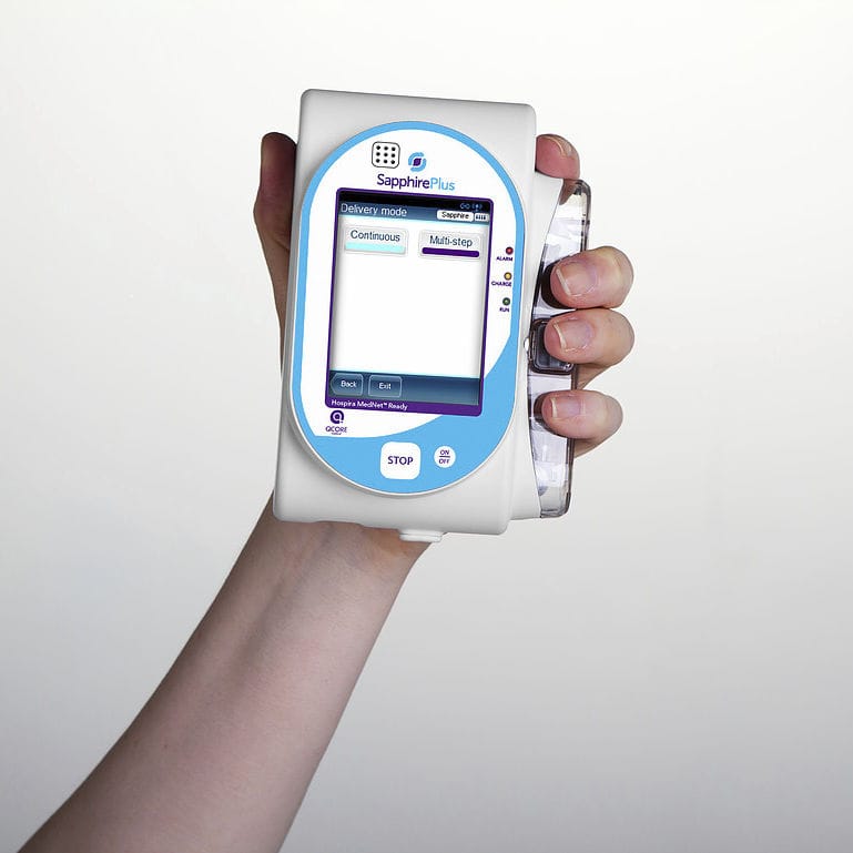 1-channel infusion pump - SapphirePlus - Q-Core - ambulatory / adult