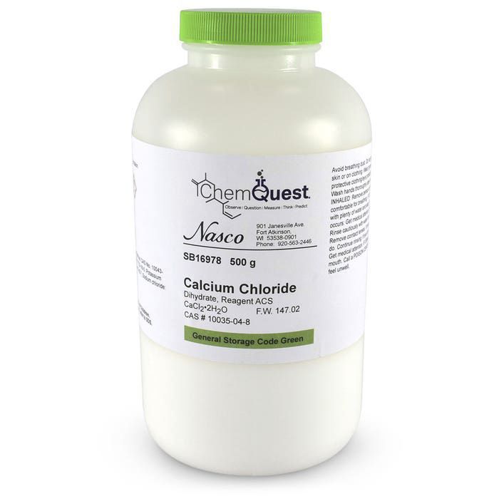 Calcium chloride reagent - SB16977 - Nasco - for teaching / powder