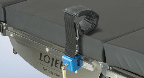 Operating table fixation strap - SS5010 - Lojer - wrist / padded