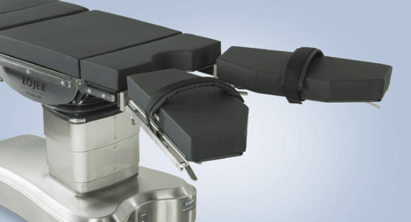 Operating table fixation strap - SS5040 - Lojer - leg / padded