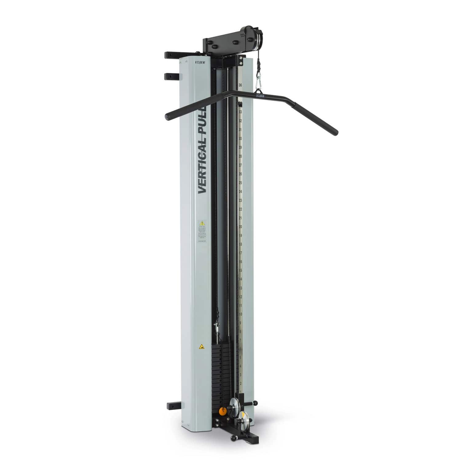 Single-cable exercise pulley - Vertical - Lojer - high / low