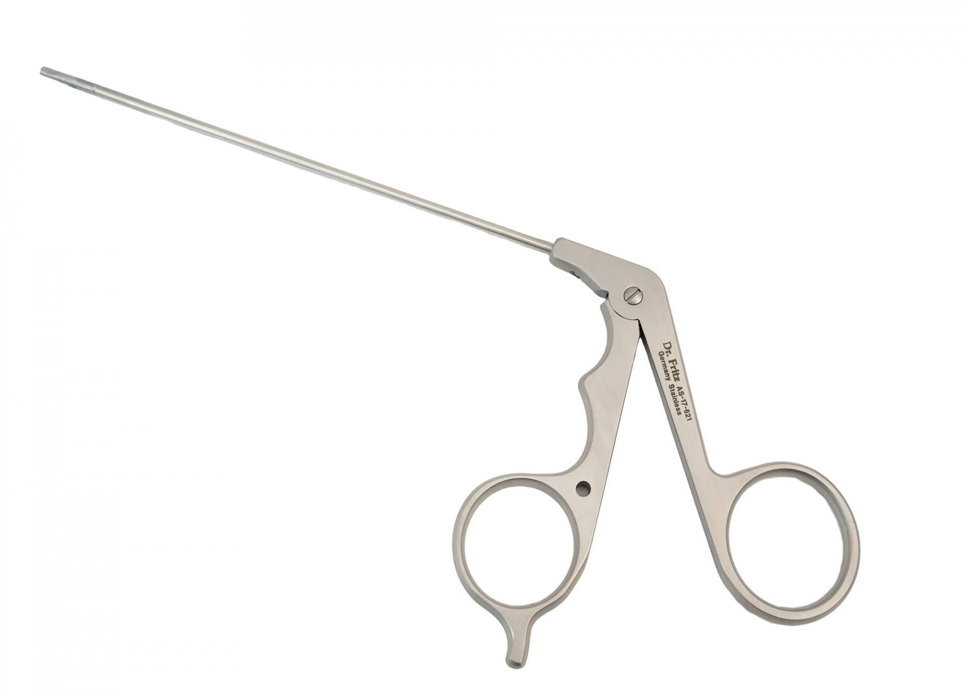Arthroscopic scissors - AS-17-621 - Dr. Fritz - hook / veterinary