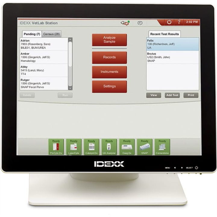 Data management system - VetLab - Idexx Laboratories - information ...