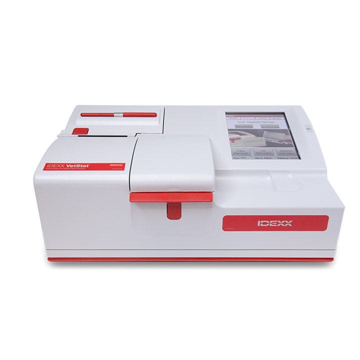 PCO2 blood gas analyzer - VetStat - Idexx Laboratories - Cl- / Na+ / K+