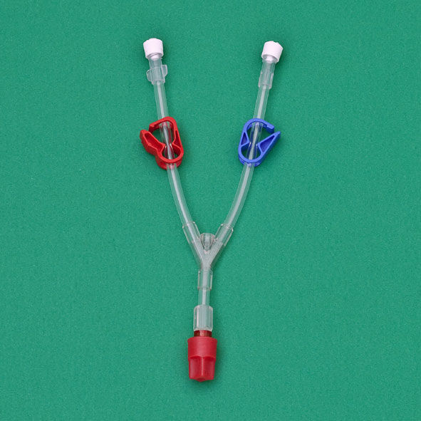 Blood transfusion infusion extension line - 090703 - MultiMedical - 2-way