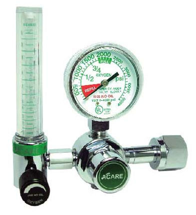 Oxygen pressure regulator - VSY series - Acare - adjustable-flow