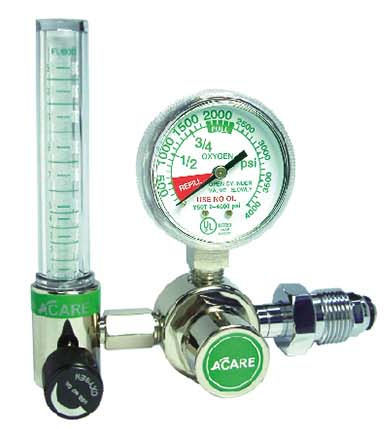 Oxygen pressure regulator - VSY series - Acare - adjustable-flow