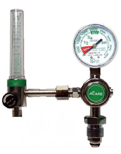 Oxygen pressure regulator - VSY series - Acare - adjustable-flow