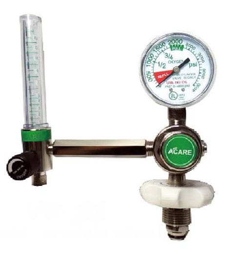 Oxygen pressure regulator - VSY series - Acare - adjustable-flow