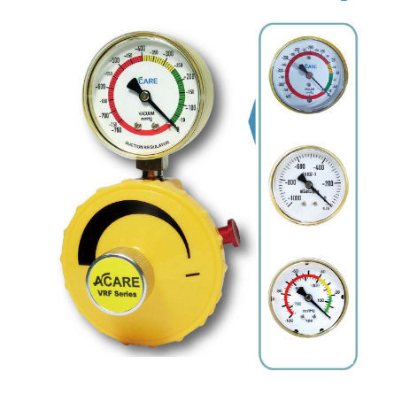 Plug-in type vacuum regulator - VRF series - Acare - continuous / surgical