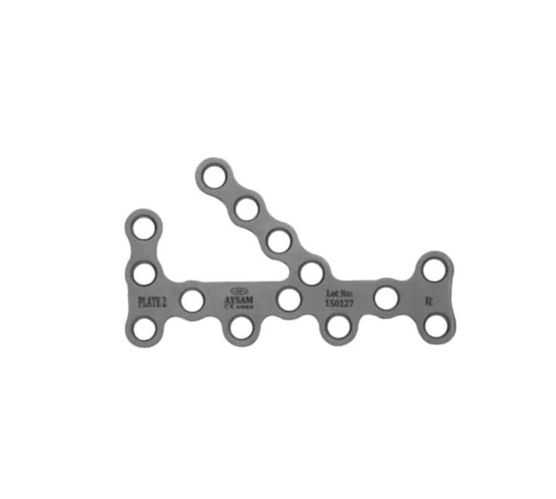 Calcaneus compression plate - A598 series - Aysam Orthopaedics ...