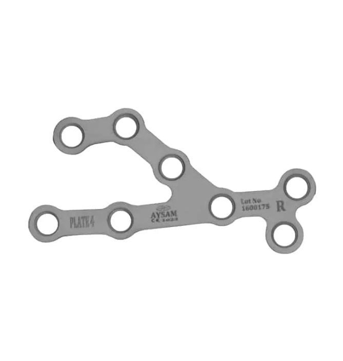 Calcaneus compression plate - A596 series - Aysam Orthopaedics ...