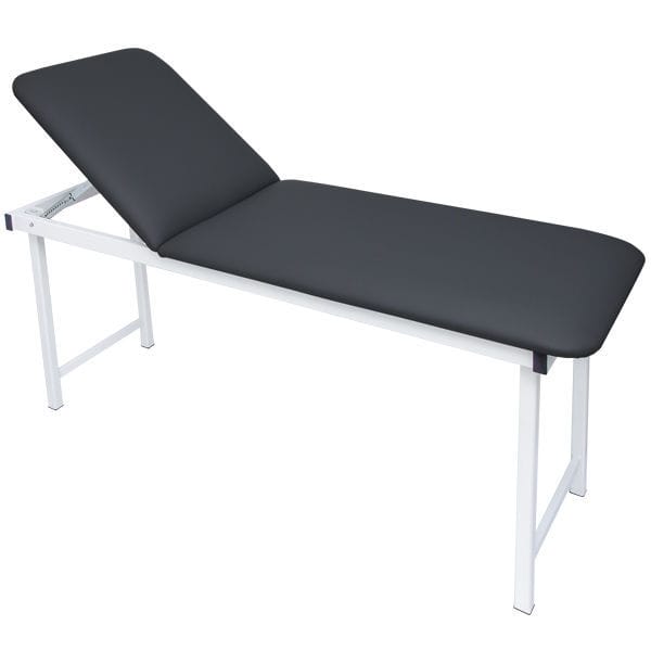 Manual examination table - AMC 1000 - Athlegen - folding / 2-section / blue