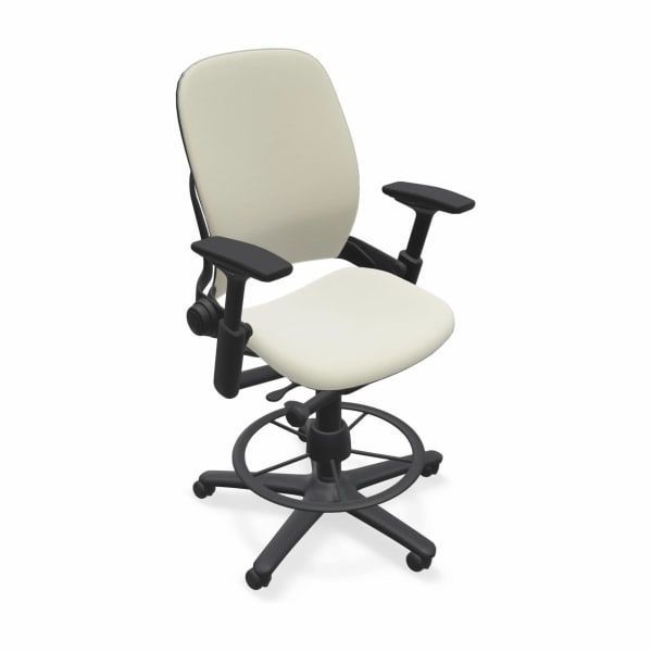 Office chair with armrests - Leap - Nurture - Steelcase - on casters ...