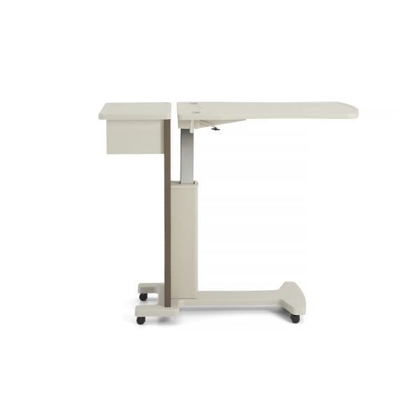 Overbed table on casters - Opus - Nurture - Steelcase - height-adjustable