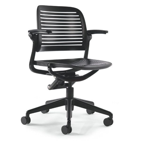 Laboratory office chair - Cachet - Nurture - Steelcase - with armrests ...