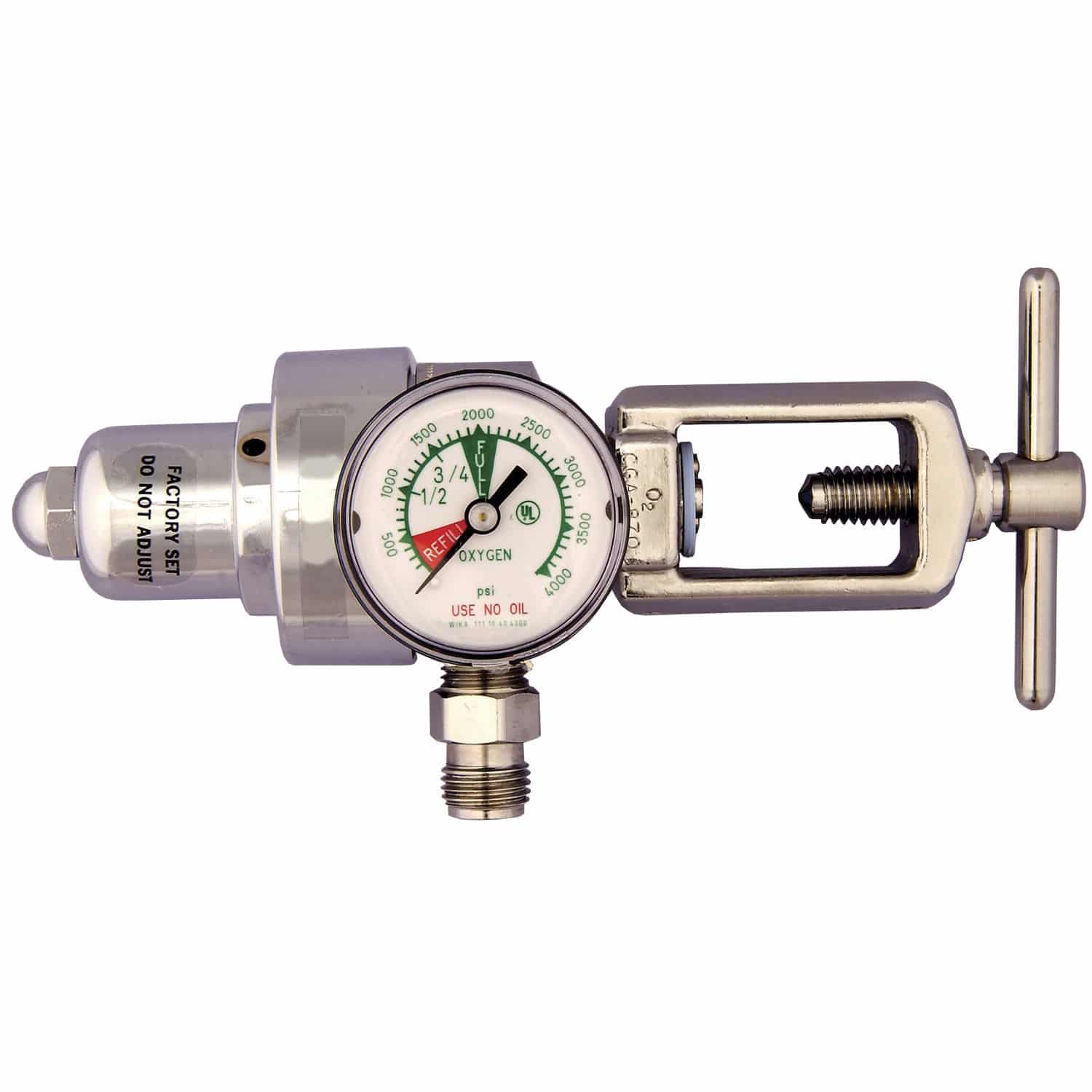 O2 pressure regulator - 72003 - A.M. Bickford