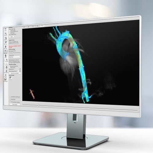 Analysis software - 4D Flow - Pie Medical Imaging - visualization ...