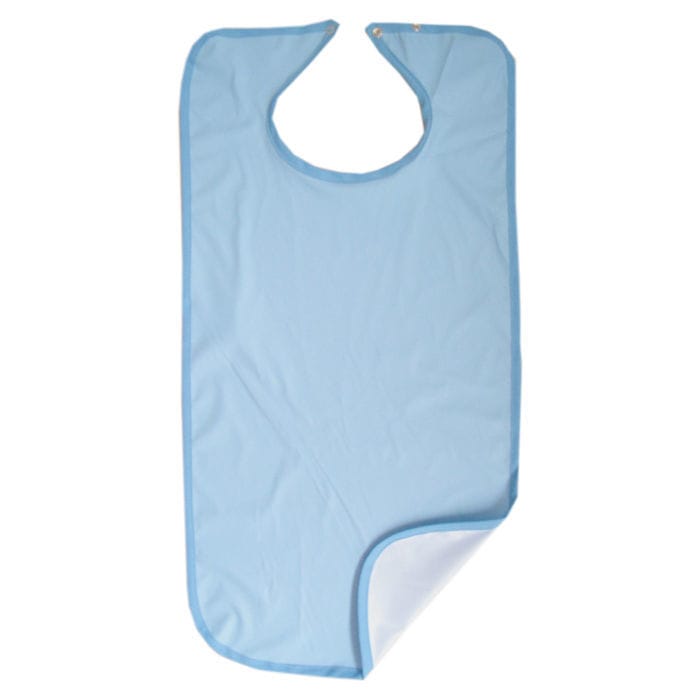 Reusable medical bib - CONFORT PLUS - Goflor® - adult / blue