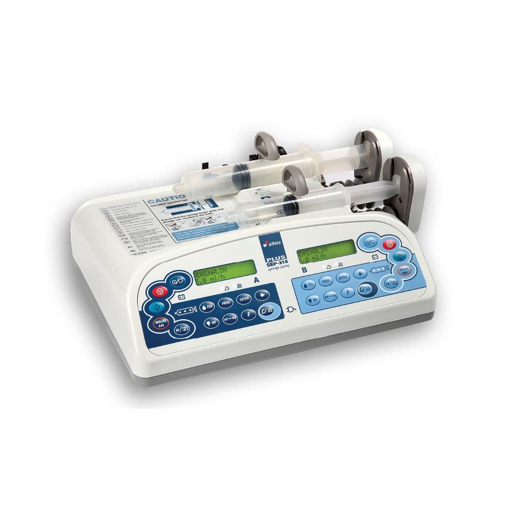 Anesthesia syringe pump - SEP-21S Plus - Viltechmeda - 2-channel ...