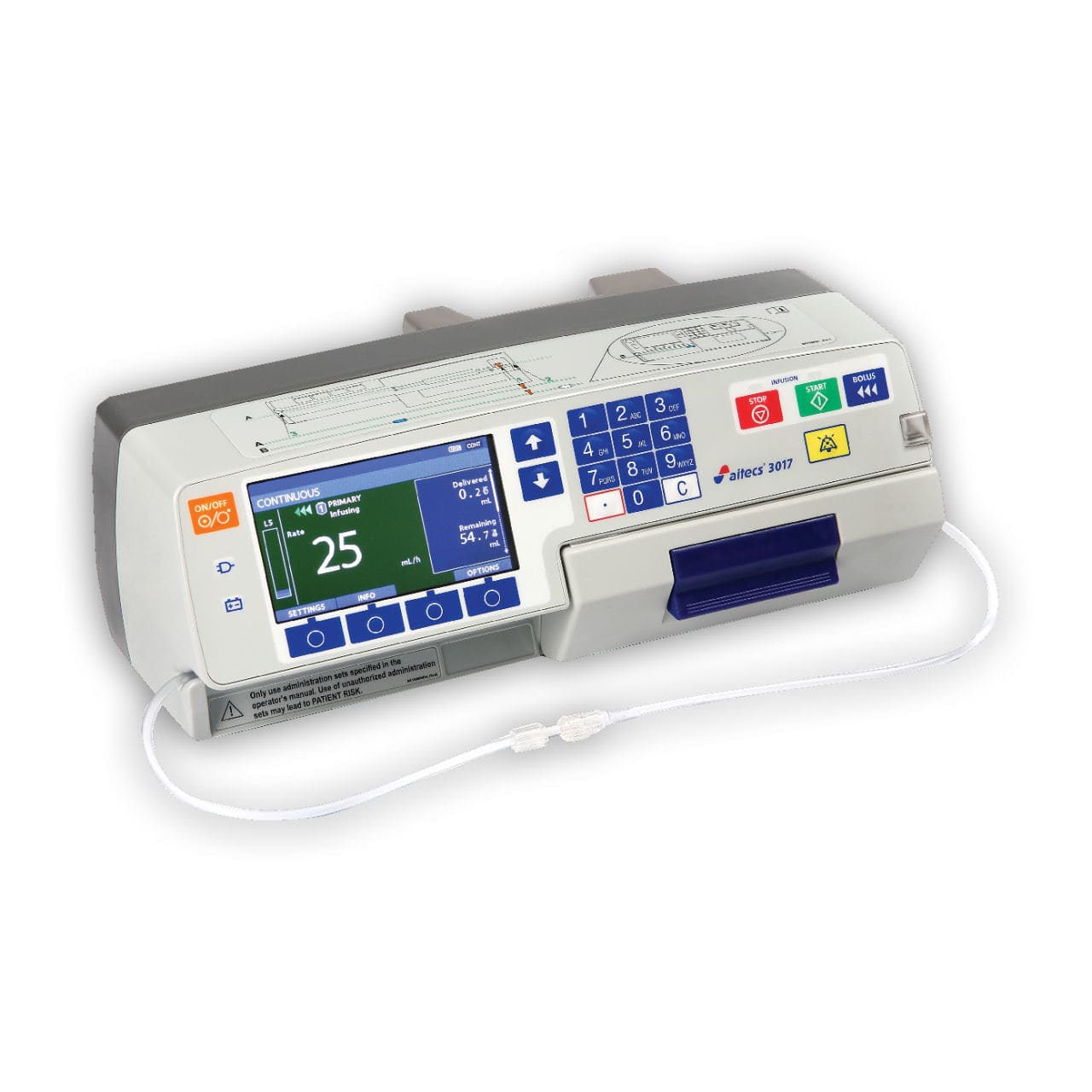 1-way infusion pump - 3017 - Viltechmeda - emergency / continuous ...