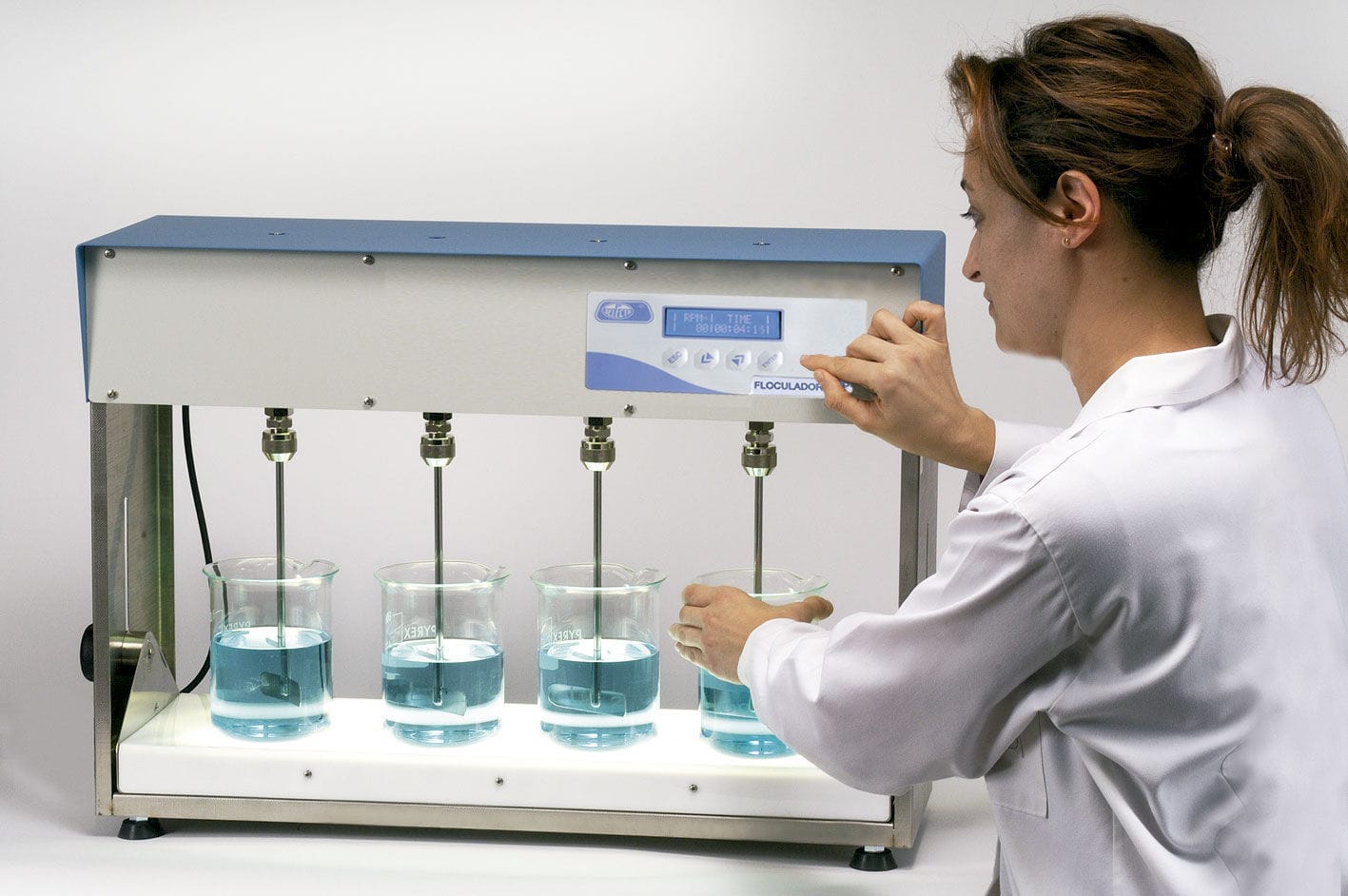 Benchtop flocculator - Flocumatic - JP Selecta - sample preparation ...