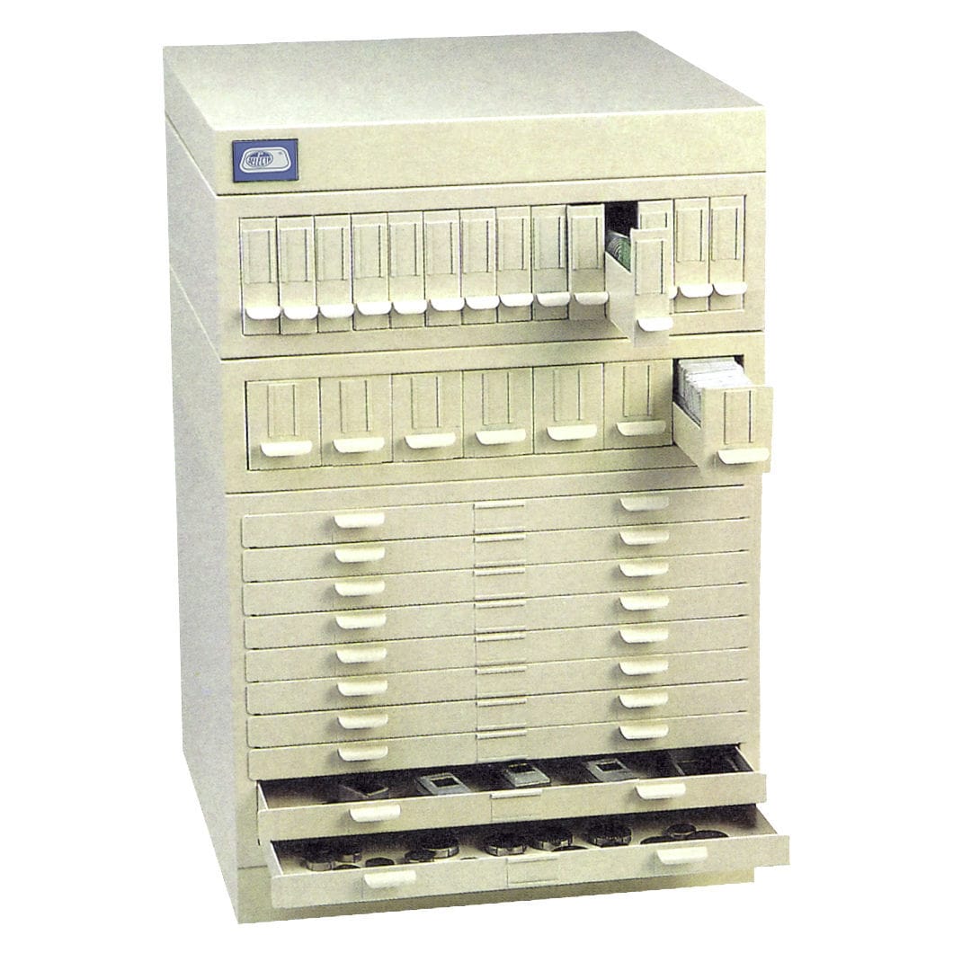 Histology cassette cabinet - JP Selecta - with drawer