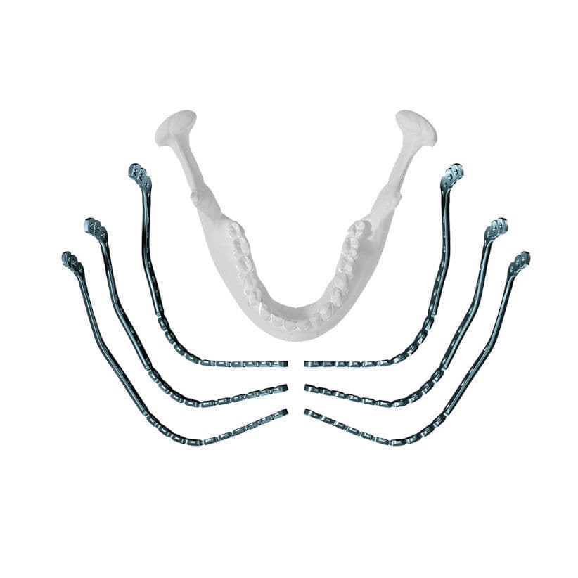 Mandible compression plate - MatrixMANDIBLE™ - Depuy Synthes - distal ...