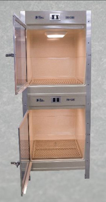 Veterinary isolation cage - ISO-CARE™ - Mason - for cats / 2 ...