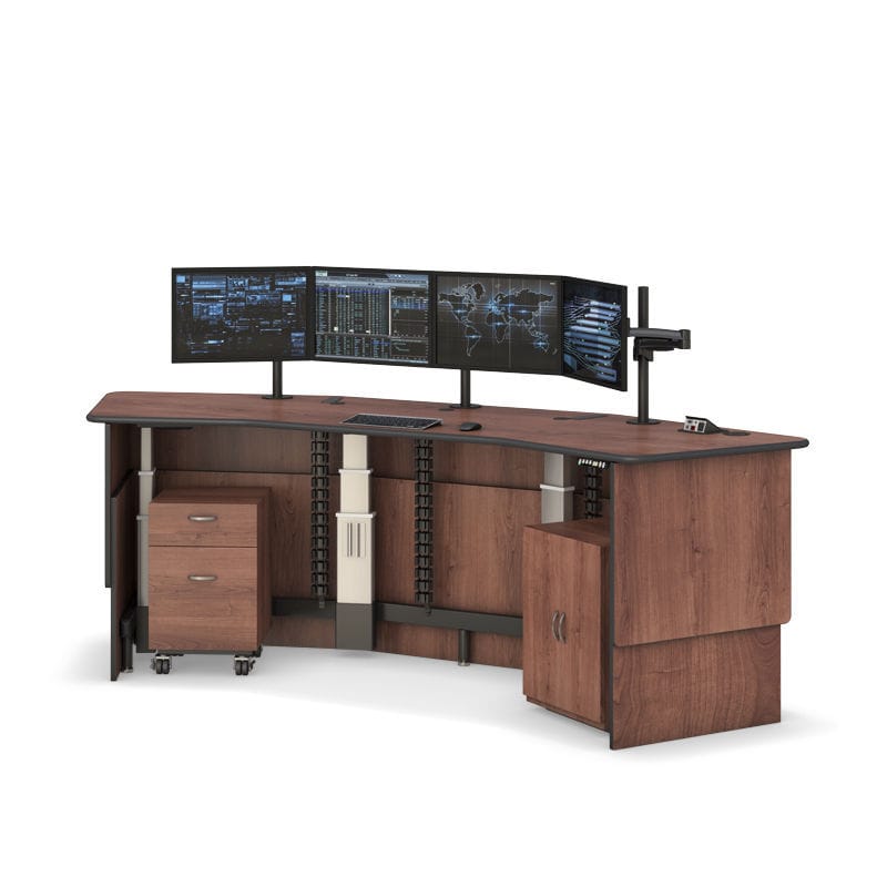 Medical computer workstation - CONSOLE_10830-01 - AFC Industries ...