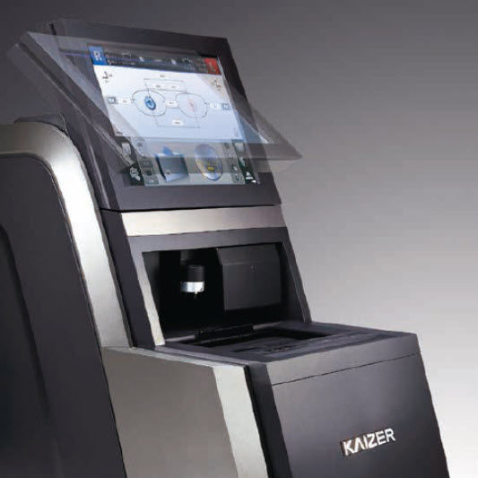 Optical lens shape tracer - HAB-8000X - Huvitz - optical lens blocker ...