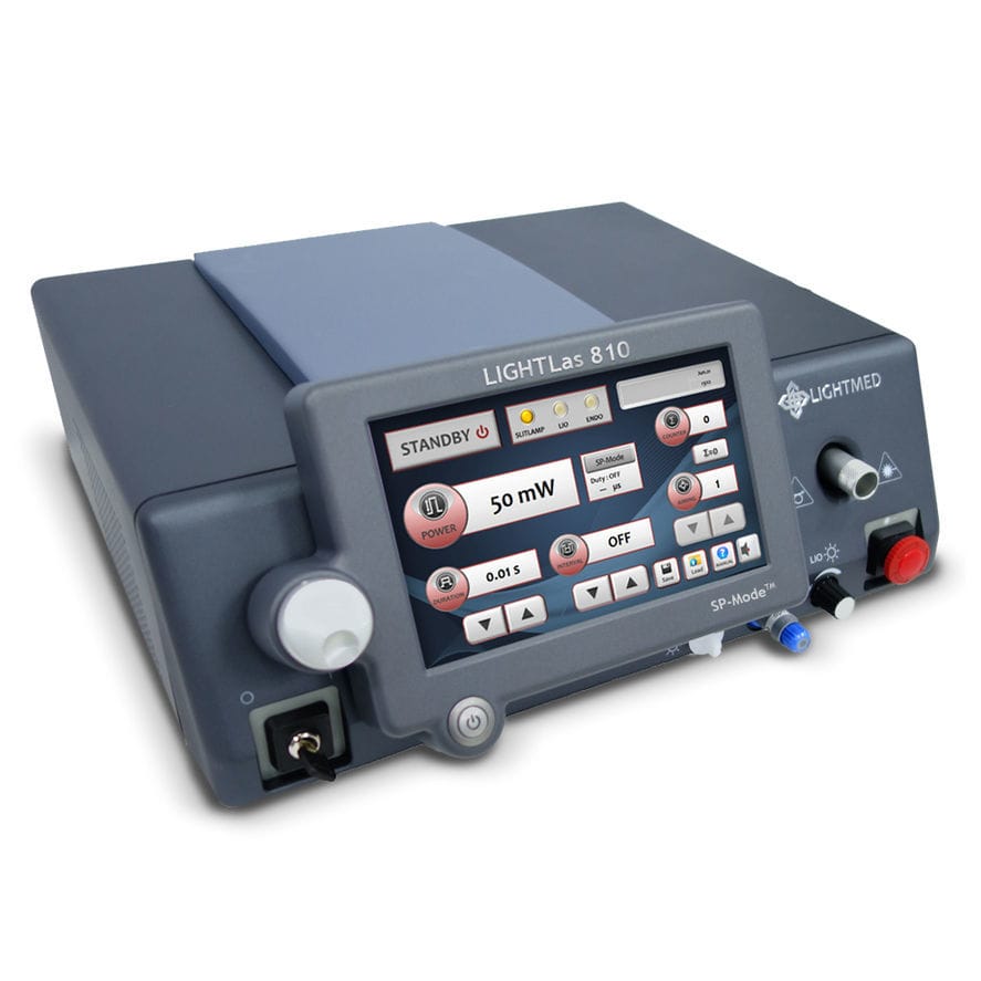 Retinal photocoagulation laser - LIGHTLas 810 - LIGHTMED Corporation ...