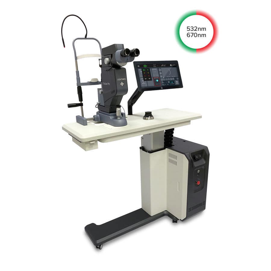 Retinal photocoagulation laser - TruScan Pro 532/670 - LIGHTMED ...