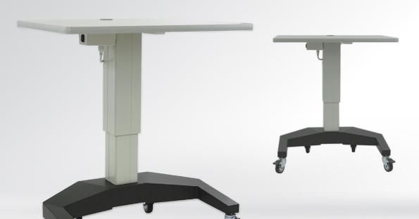 Electric ophthalmic instrument table - Atlas U Base - S4OPTIK - height ...