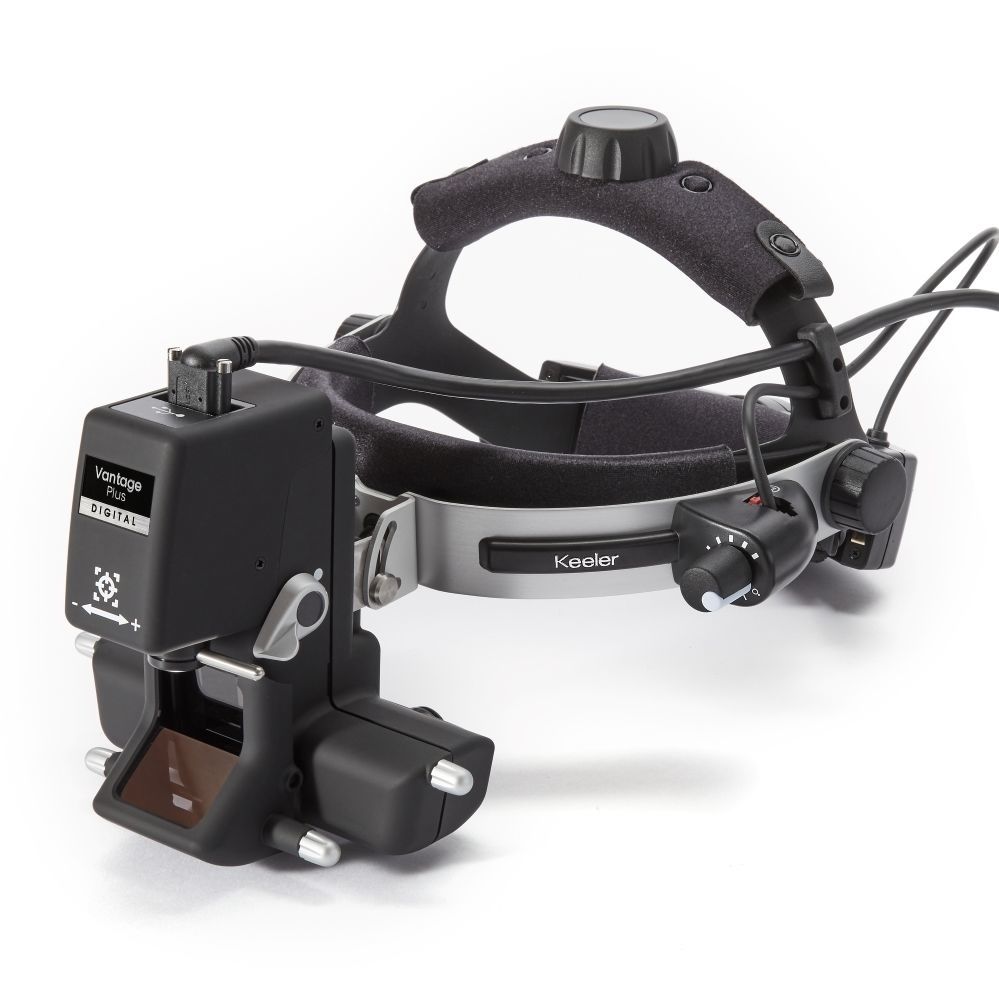 Indirect ophthalmoscope - Vantage Plus Digital - Keeler - headband