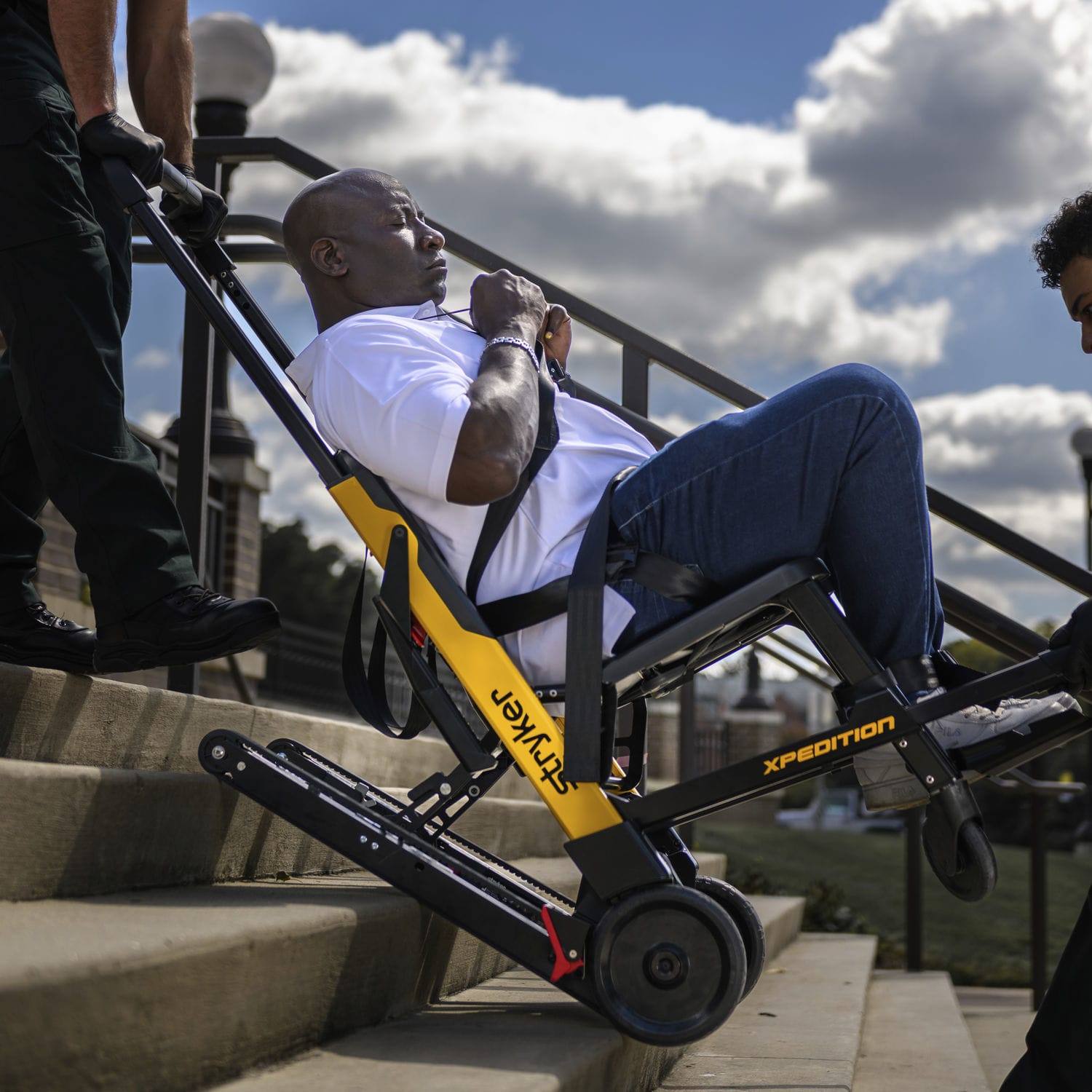 Indoor transfer chair - Xpedition - Stryker Emergency Care - outdoor ...
